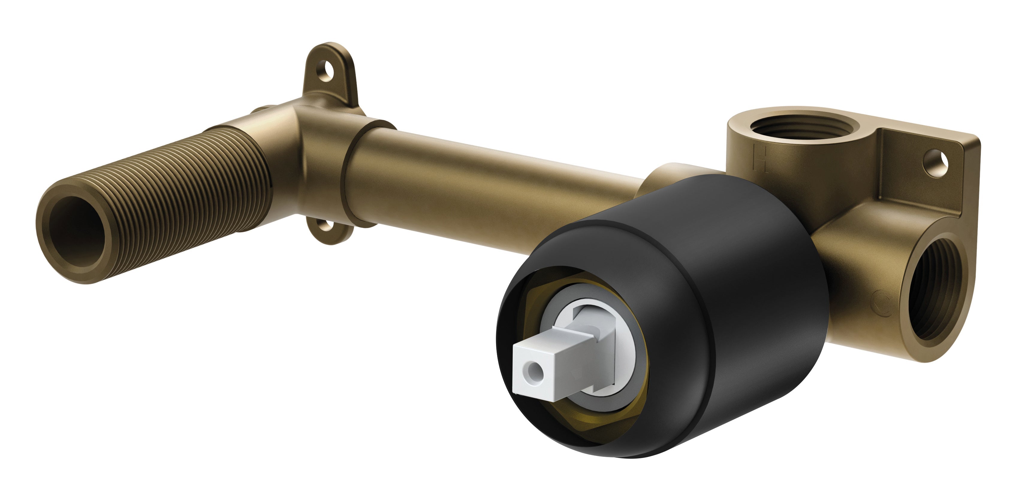 Builders Wall Mixer Set Breech Only (Matte Black) – Online Bathroomware